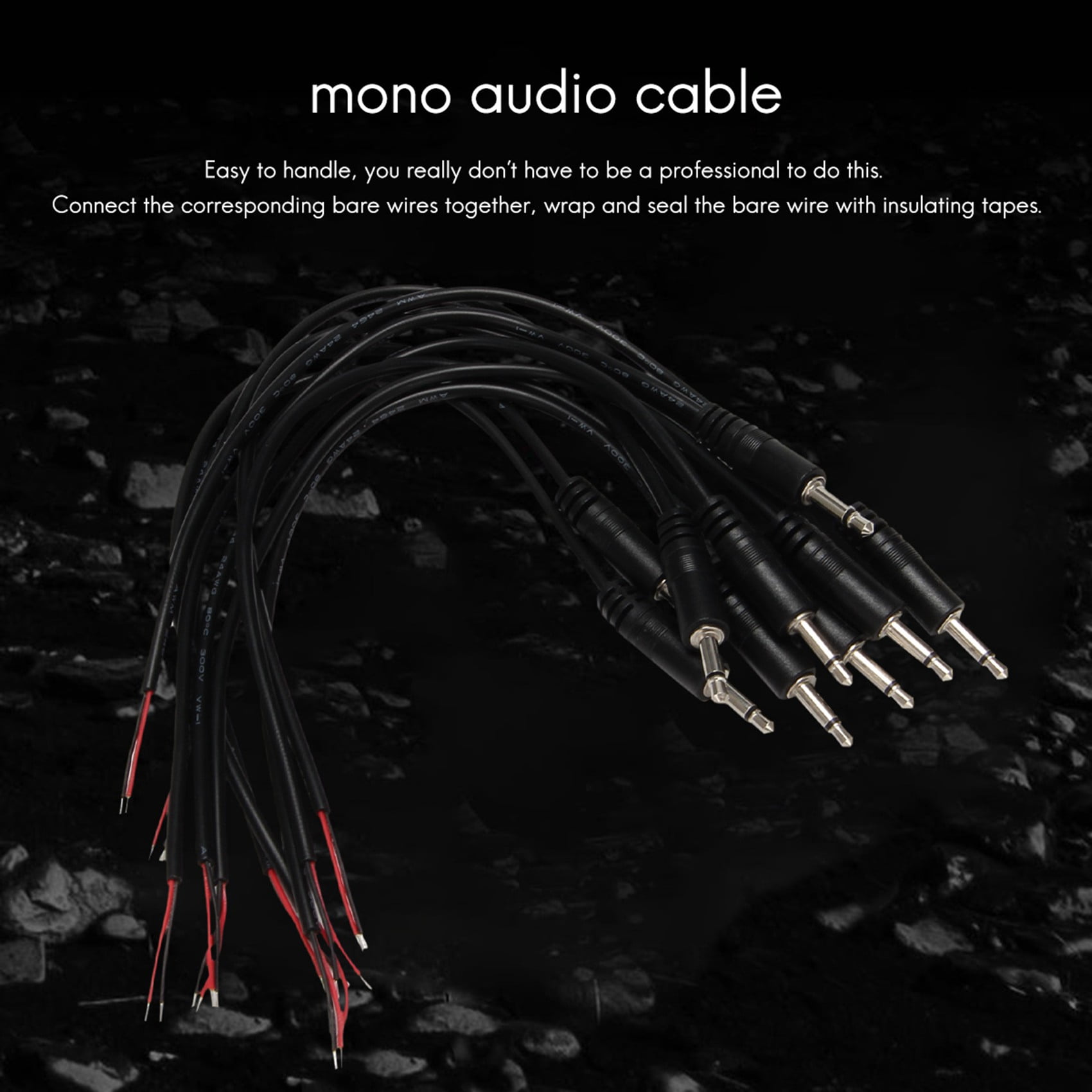 Click here for Unbranded 10pcs Replacement Male Plug To Bare Wire... prices