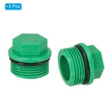 G3/4" Outer Hex Male Thread PPR Pipe Fitting End Cap, Tubing Stopper ...