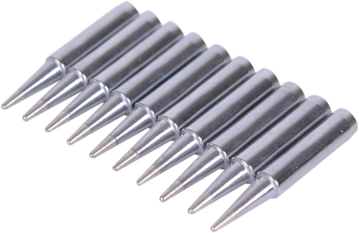 Baitaihem 10pcs High Quality 900M-T-B Replacement Soldering Iron Tips ...