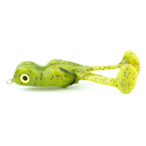 Scum Frog 3/8 oz Big Foot, Watermelon Red, Top Water Hollow Body Frog ...