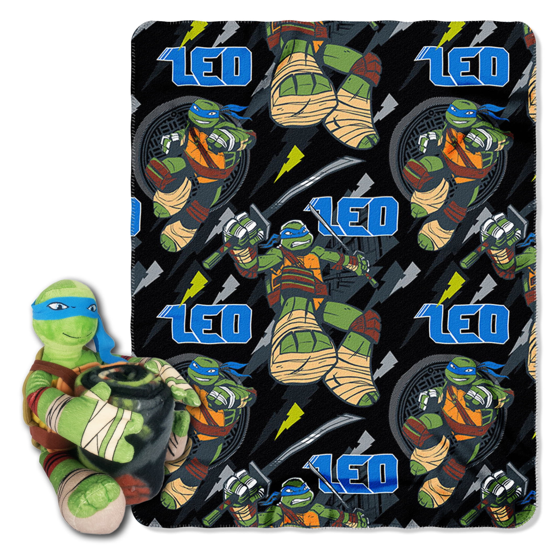 Nickelodeons Teenage Mutant Ninja Turtles, Leo Strikes Hugger Character ...