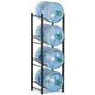 Water Cooler Jug Rack, 4-Tier Heavy Duty Water Bottle Holder Storage ...