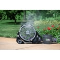 Ego Power+ 18” Outdoor Misting Fan, Patio Mister, Battery Powered ...