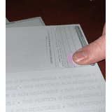 Compuchecks 250 High security Blank Check Top - Brown Mazed - Computer ...