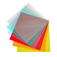 6 Pack Craft Colored Acrylic Sheets, 1/8 Thick, Translucent Plexiglass ...