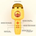 Kids Karaoke Microphone, Cute Duck Bluetooth Speaker Mic with Duet ...