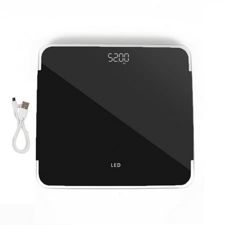 Electric Digital Weight Body LED Display Scale High USB Charging Scale ...