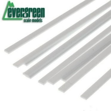 Evergreen Scale Models 258 Styrene rct tube .187" (2) - Walmart.com