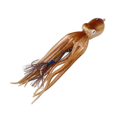 Squid Fishing Lures, Skirt Trolling Attractive Big Eyes Octopus Fish ...