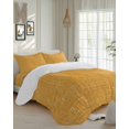 Abstract Ochre Southwestern Soft Breathable Bedding Set with Pillow ...
