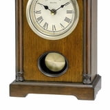 Bulova Clocks, Table Clock, B7466 Dalton Chiming Pendulum Walnut ...