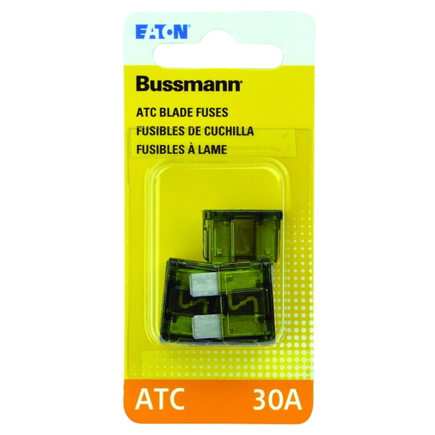 Bussmann Series 5 Count ATC / ATO 30 Amp Automotive Fuse Pack - Walmart ...