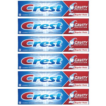 Crest Toothpaste Liquid Gel Cavity Protection, Mint Flavor, 8.2oz, 3 ...