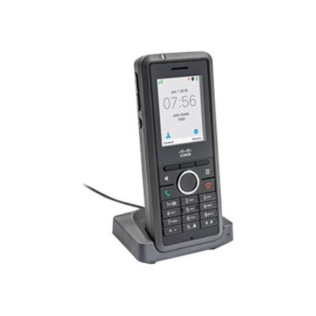 Cisco IP DECT Phone 6825 - Cordless extension handset - DECT - SIP - 2 ...
