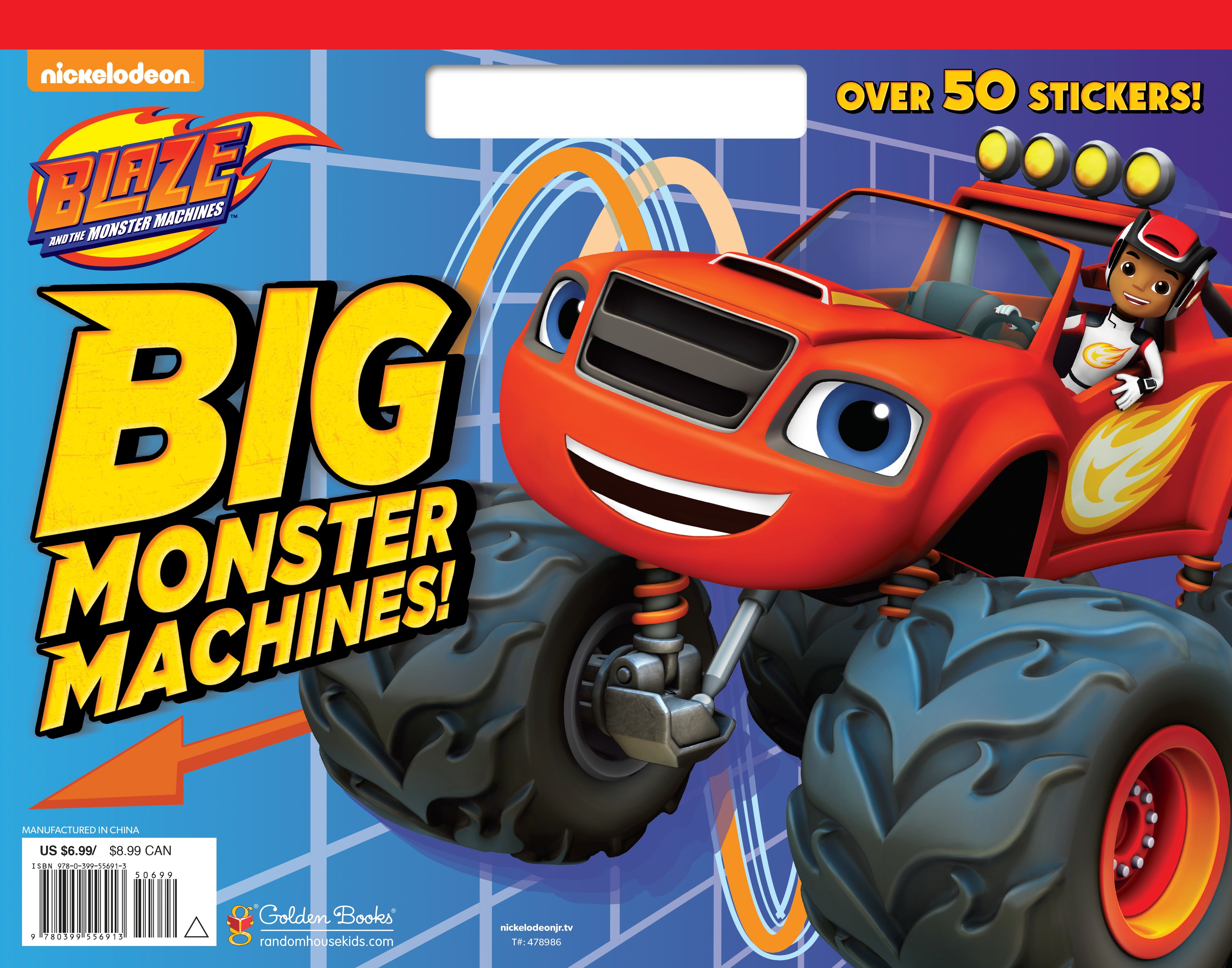 Big Monster Machines! (Blaze and the Monster Machines) - Walmart.com