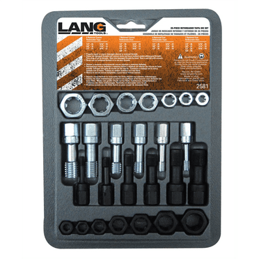 Code Auto Tools 40 piece carbon steel SAE tap and die set - Code Auto ...