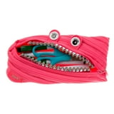 ZIPIT Grillz Pencil Case for Girls, Holds up to 30 Pens, Machine Washable, Made of One Long ...