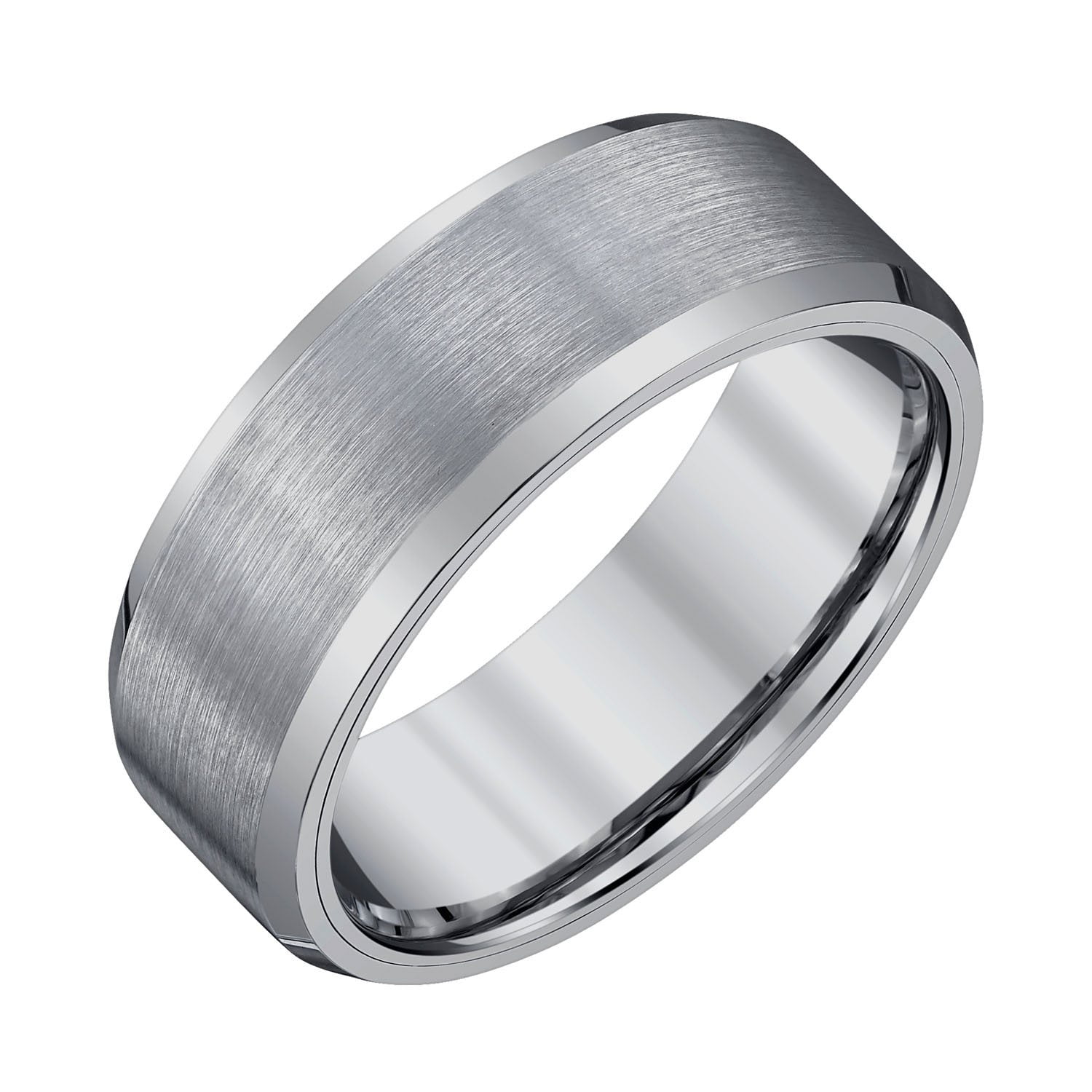 8mm Satin Finish Band in Tungsten - Samsclub.com