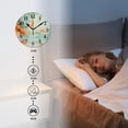 12 Inch Wall Clock Battery Operated Silent Clock Decorative for Office ...
