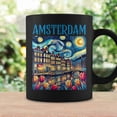 Amsterdam In Starry Night Van Gogh Style Graphic Coffee Mugs - Walmart.com