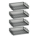 Mind Reader Stackable Paper Tray, Desktop Organizer, File Storage ...