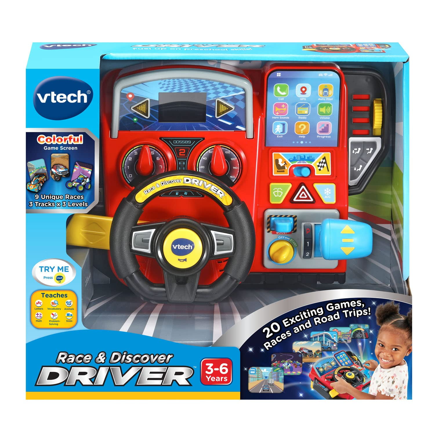 Vtech Race and Learn Driver