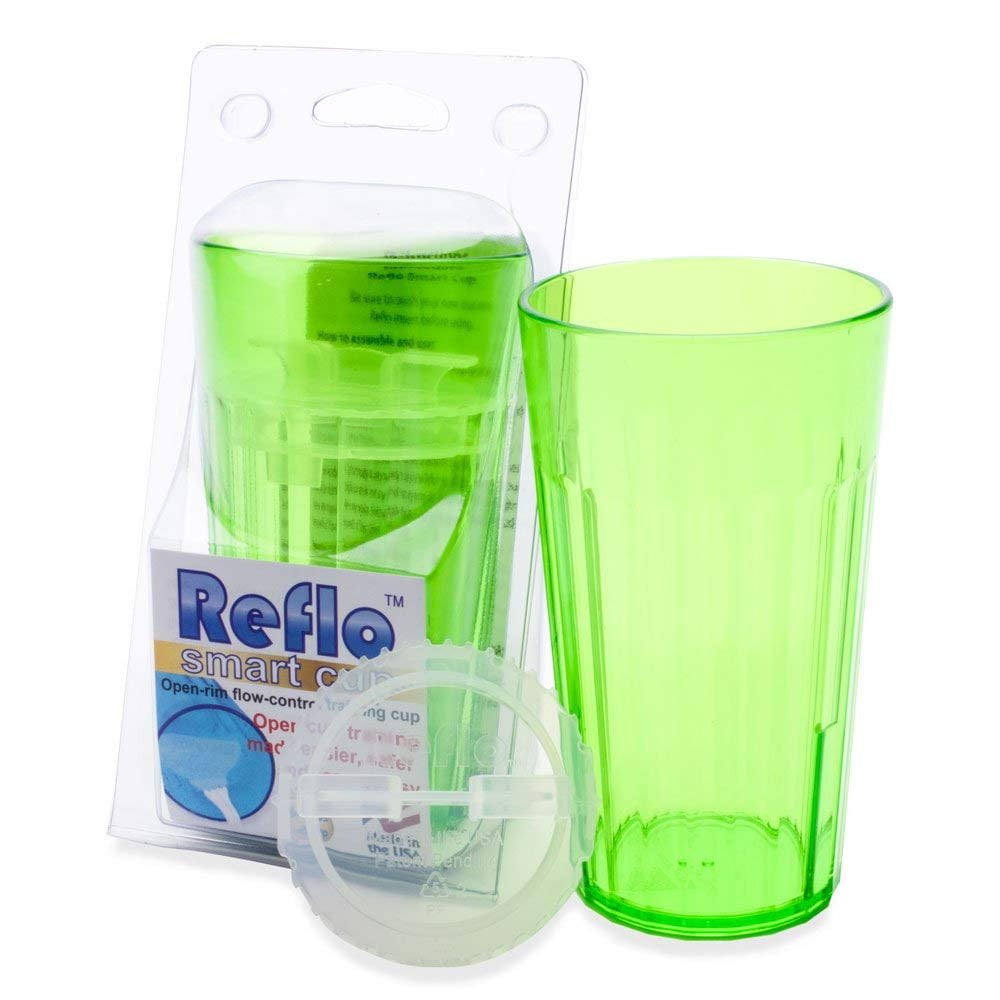 Reflo Smart Cup With Open Rim Flow Control, Training Cup for Kids 6 ...