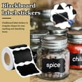 Agiufgs Chalkboard Label Stickers 150, Easy to Write and Peel Off, for ...