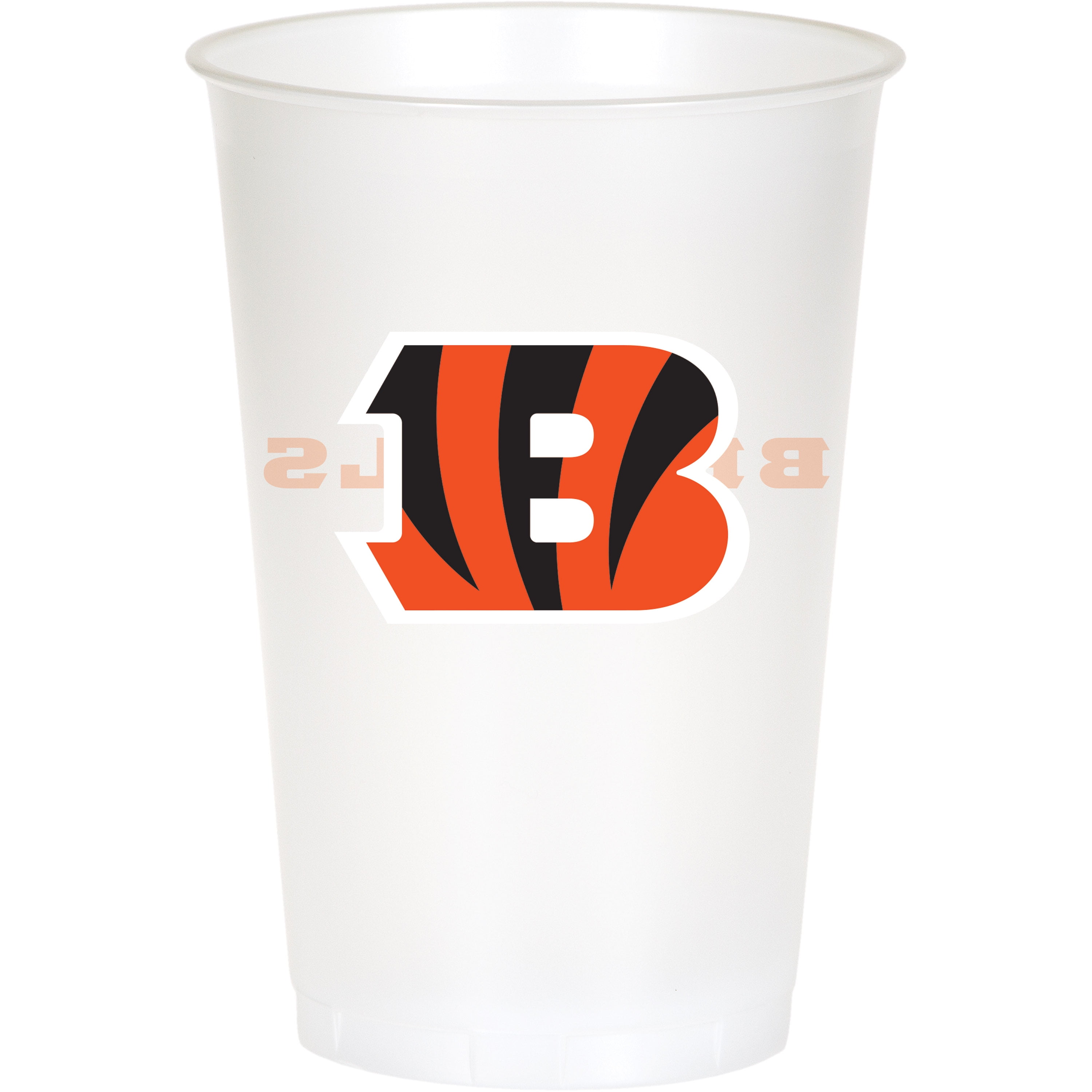 Cincinnati Bengals Plastic Cups, 24 Count for 24 Guests - Walmart.com