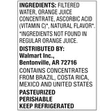 Great Value 100% Orange Juice from Concentrate 64 fl oz Vitamin C ...
