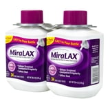 MiraLAX Powder Laxative, 68 Doses - Unflavored, Gentle Constipation ...