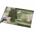 Abstract Green Color Block Graffiti Rectangle Area Rug 2x3ft,Living ...