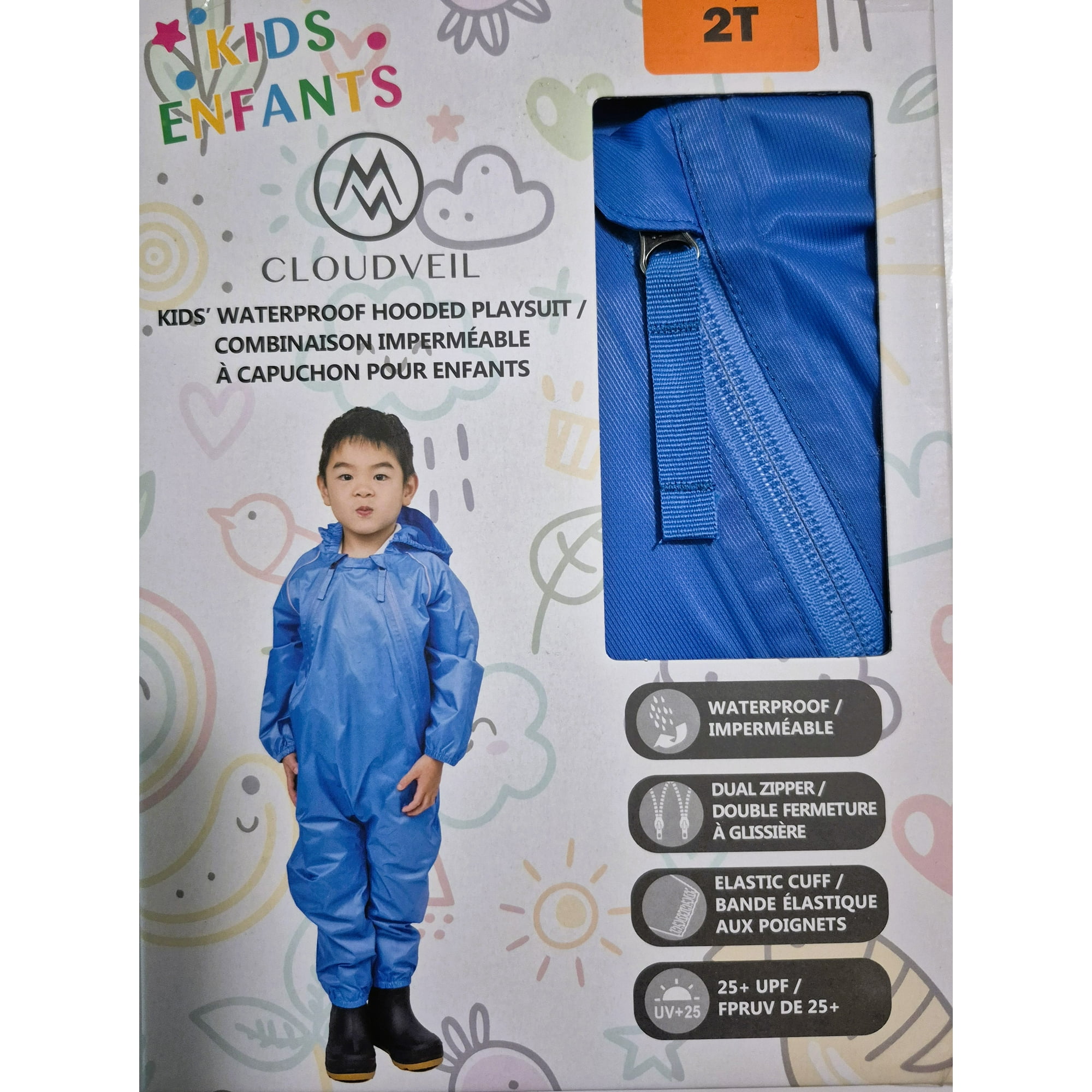 Click here for Cloudveil Kids Waterproof Hooded Playsuit - Durabl... prices