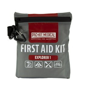 Red MOLLE Tactical Trauma & First Aid Kit Pouch - Walmart.com