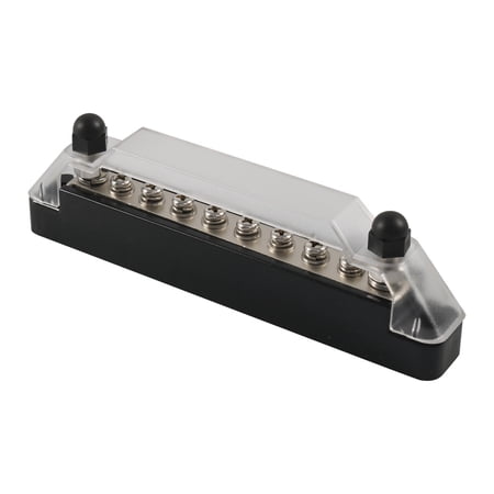 YERDGARY 8-way bus bar Bus bar 2 M6 studs and 8 M4 screws Support 48V ...
