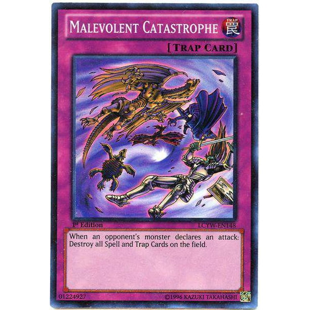 YuGiOh Legendary Collection 3 Super Rare Malevolent Catastrophe LCYW ...