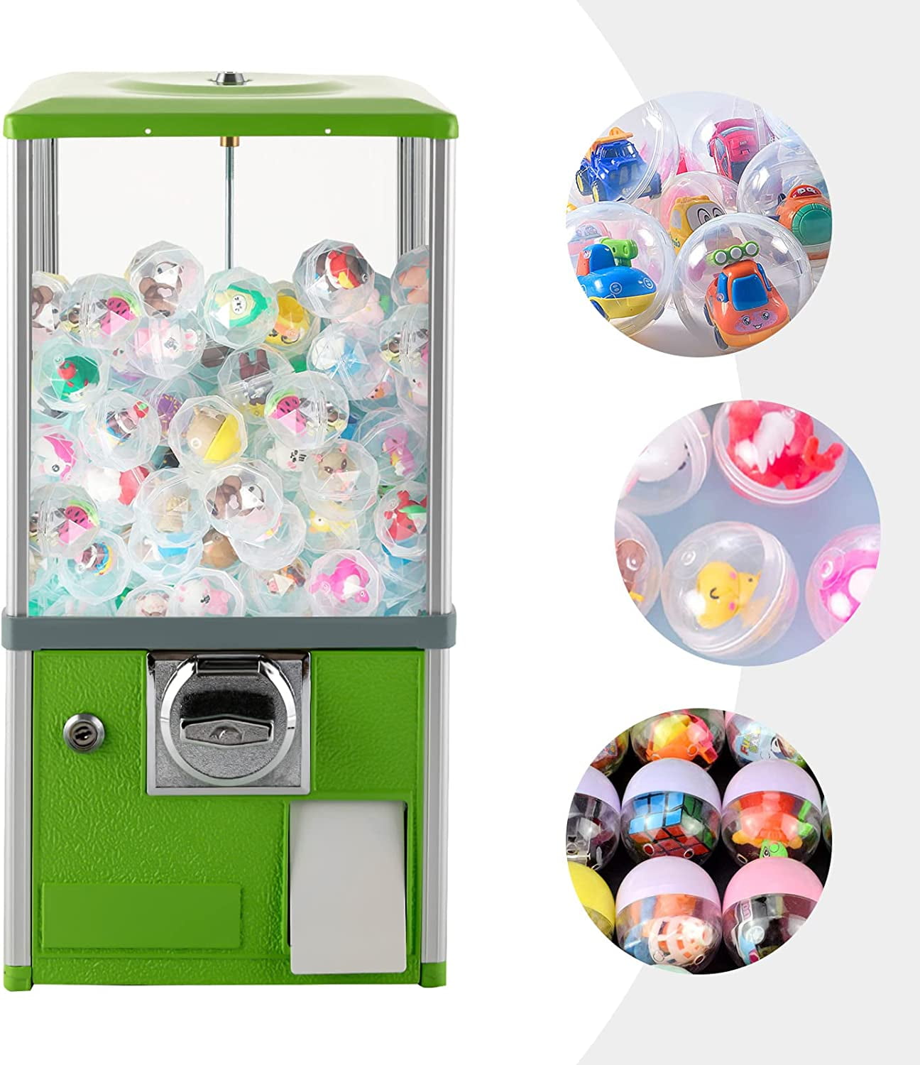 Miumaeov Gumball Machine Toys 3-5.5cm Capsule Candy Bulk Vending ...