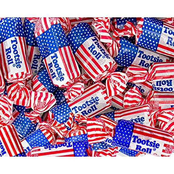 Candy Retailer - Flag Tootsie Rolls - Patriotic Candy - Red White and ...