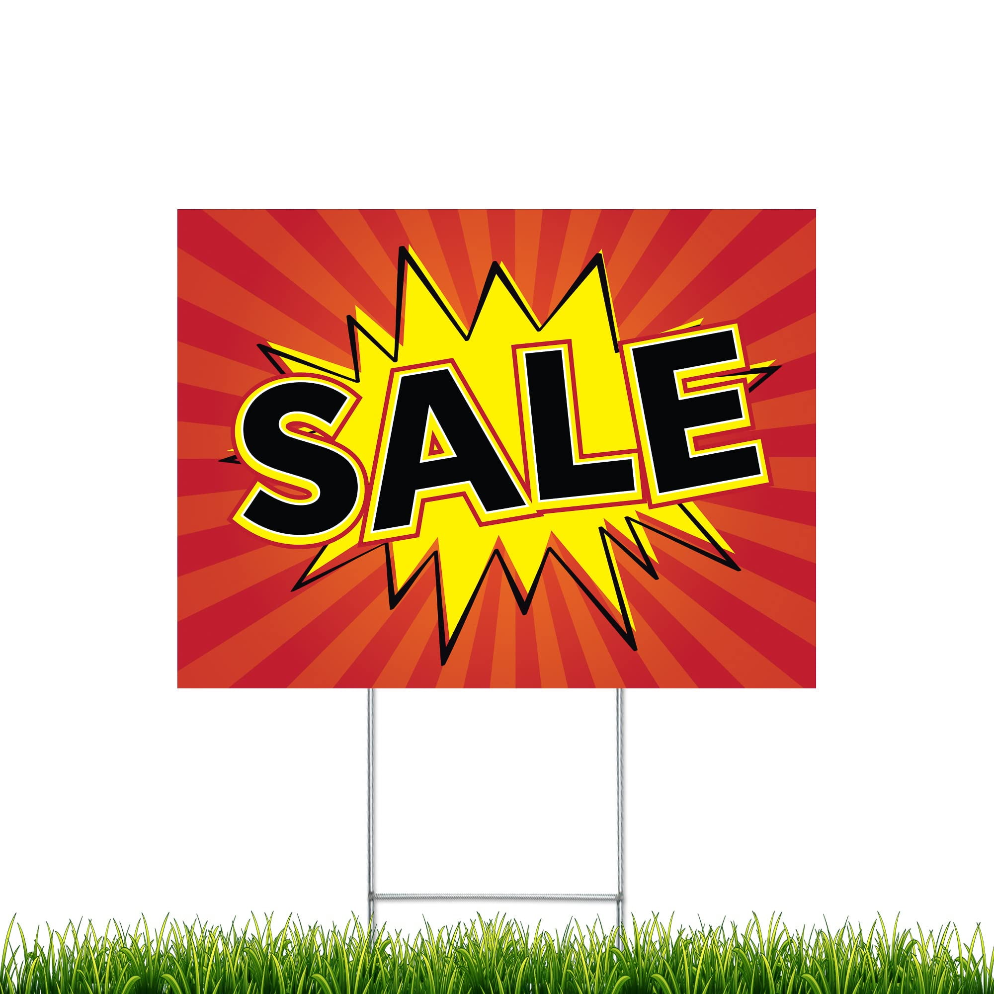 NEXT LEVEL SIGNS | Sale Yard Signs | 24 W x 18 H Inches | 24" x 10 ...