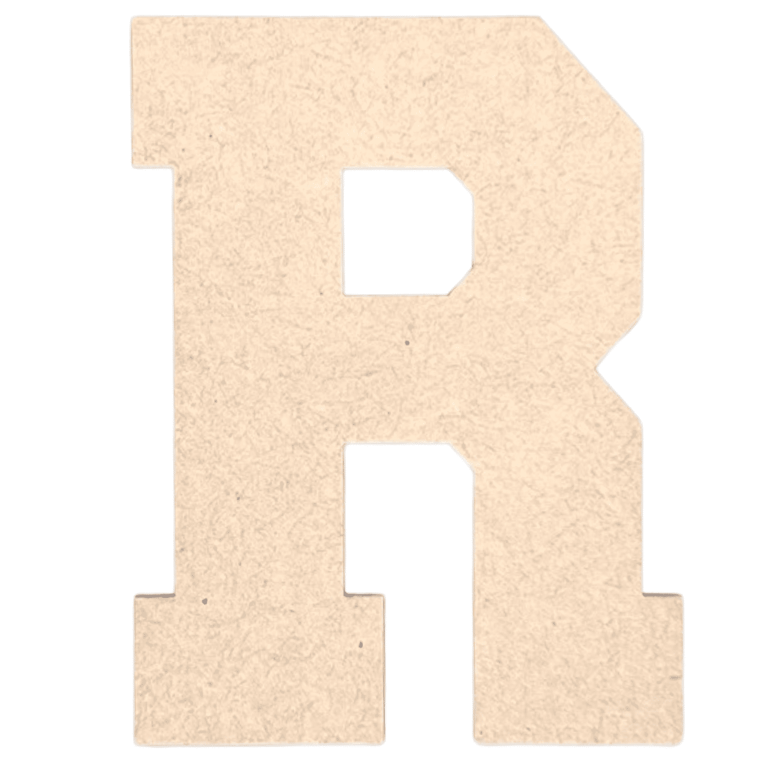 Krafty Supply - 4" Tall MDF Letter R | 1/4" Thick |Collegiate|Wooden ...