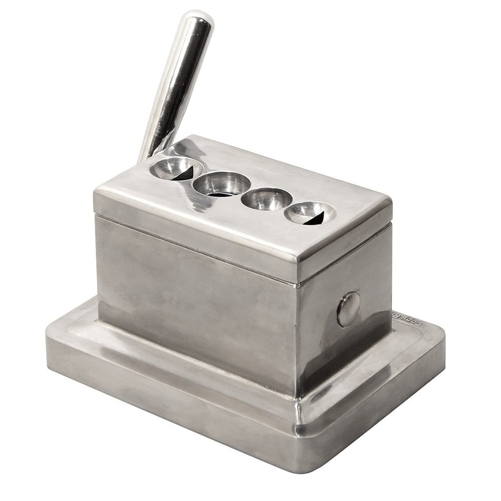 Large Metal Table Top Quad Cigar Cutter- Duel Style - Walmart.com