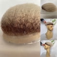 African wavy wig, black men's curly hair wig, smooth and fit the hair ...