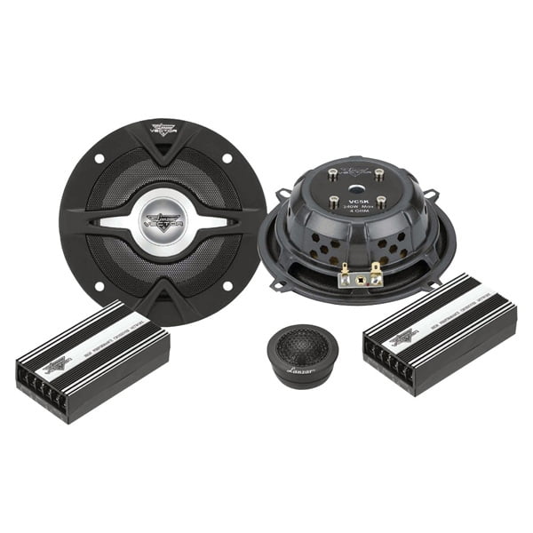 Lanzar Vector 5.25" 2-Way Slim Component Speaker System - Walmart.com