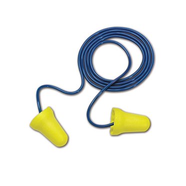 UltraFit Ear Plugs Corded Premolded Yellow 100 Pairs/Box - Walmart.com