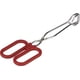 GoodCook 10" Chrome Plated Kitchen Loop Tongs, Silver/Red - Walmart.com