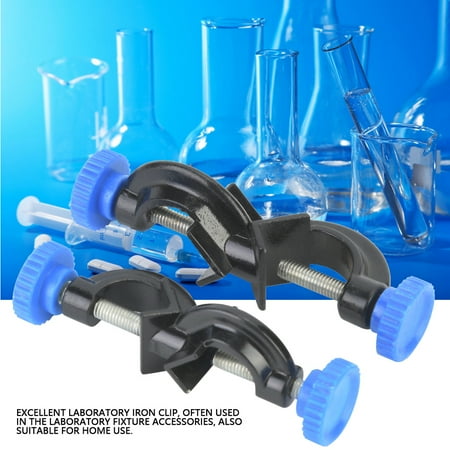 Loewten Lab Stand Clamp Holder, Black Color Lab Cross Clamp For Home ...