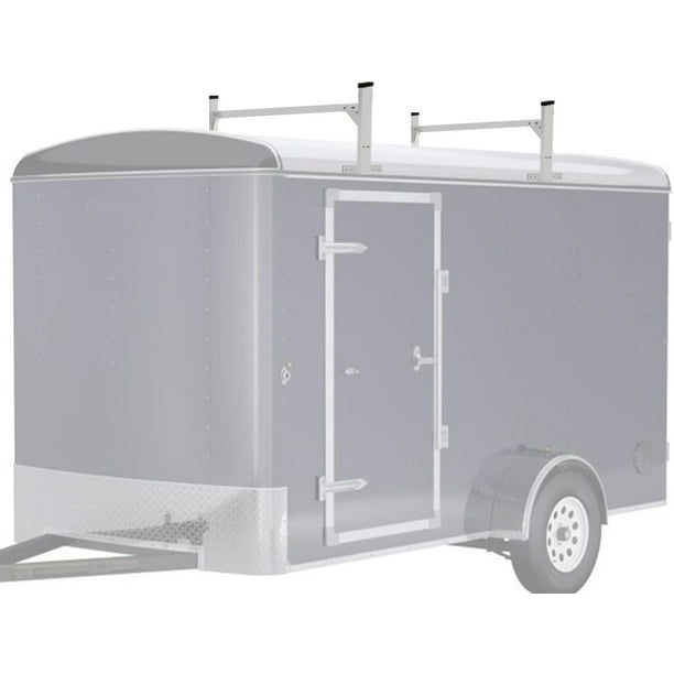 Kojem 4'-8.5' Adjustable Trailer Ladder Roof Rack for Enclosed and Open ...