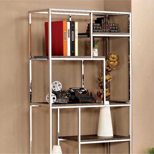 Elvira Contemporary Display Shelf, Chrome Finish - Walmart.com