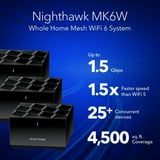 NETGEAR Nighthawk Wireless WiFi 6 AX1500 Home Mesh System 1.5 Gbps ...