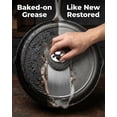 8 Pcs Steel Wool Scrubbers with 2 Pcs Handle,Stainless Steel Scouring ...